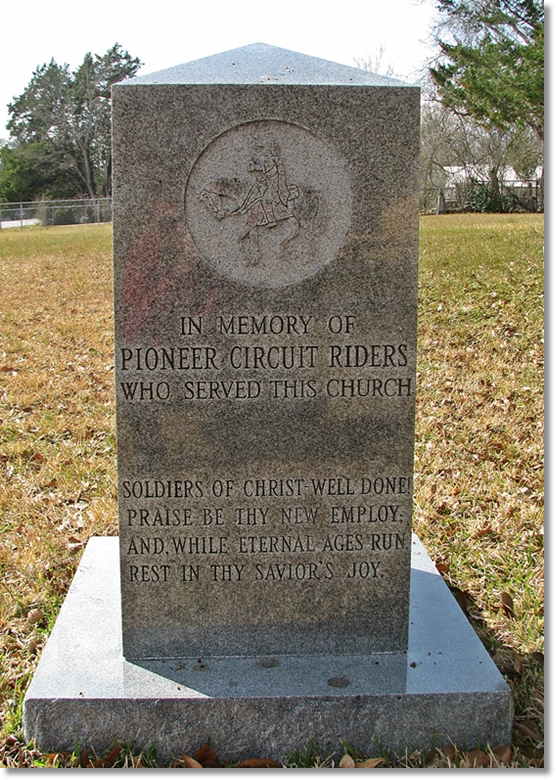 Texas History Page - Methodist Church - Montgomery Texas