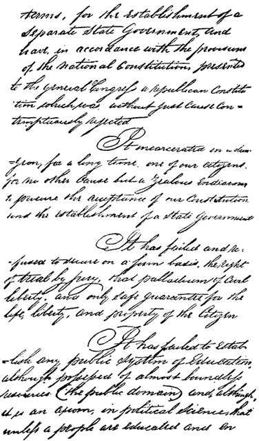Texas History Page - Texas Declaration of Independence