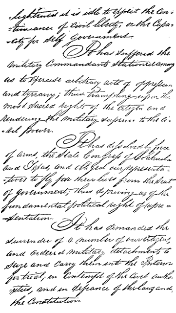 Texas History Page - Texas Declaration of Independence