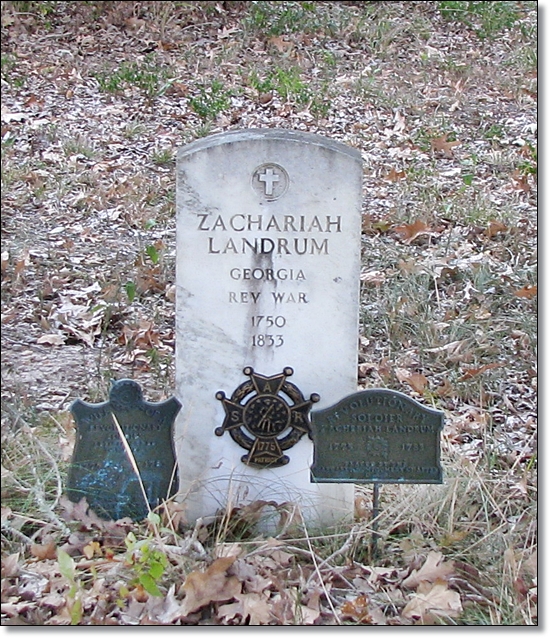 Texas History Page - Zachariah Landrum and Related Families